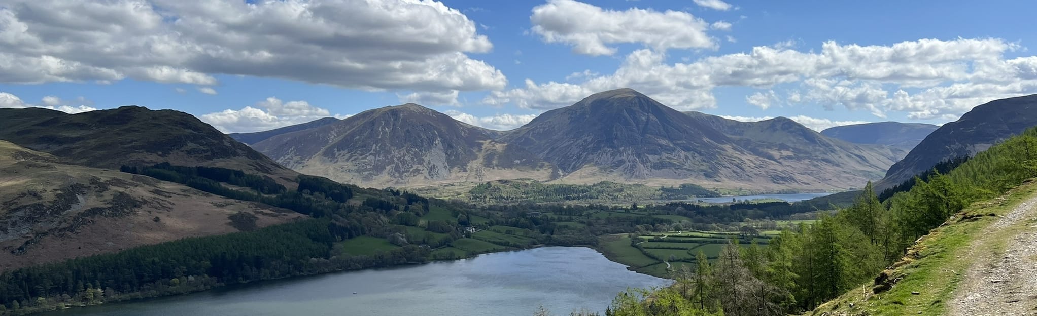 Loweswater and Holme Wood via Corpse Road Circular, Cumbria, England ...