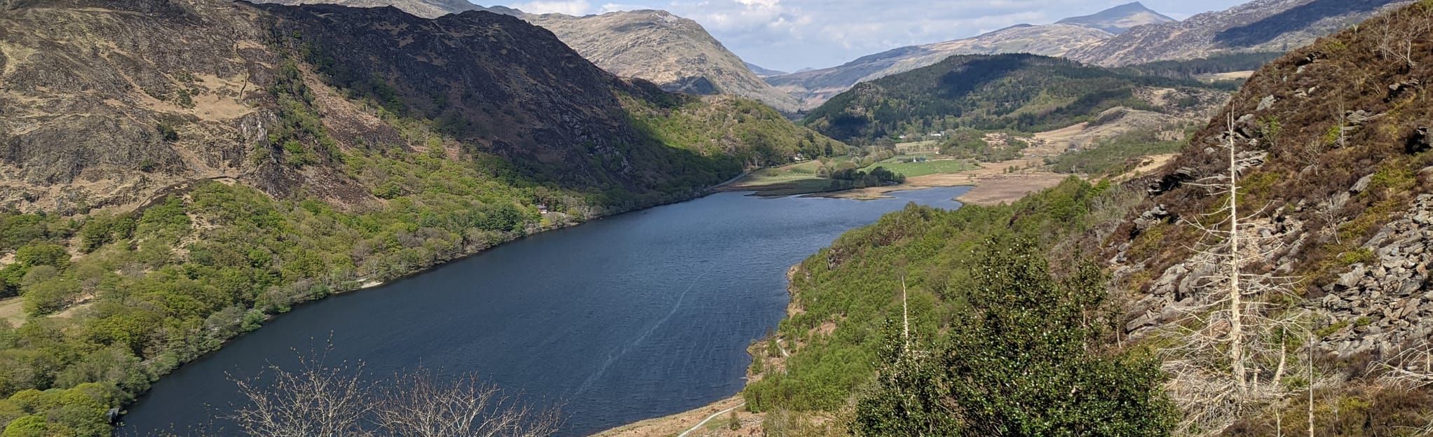 Nantmor, Llyn Dinas, Watkin Path, and Beddgelert Circular, Gwynedd ...