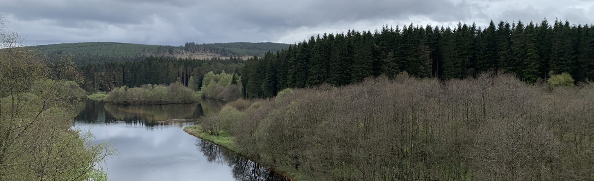 Bakethin Reservoir and Kielder Water, Northumberland, England - 23 ...