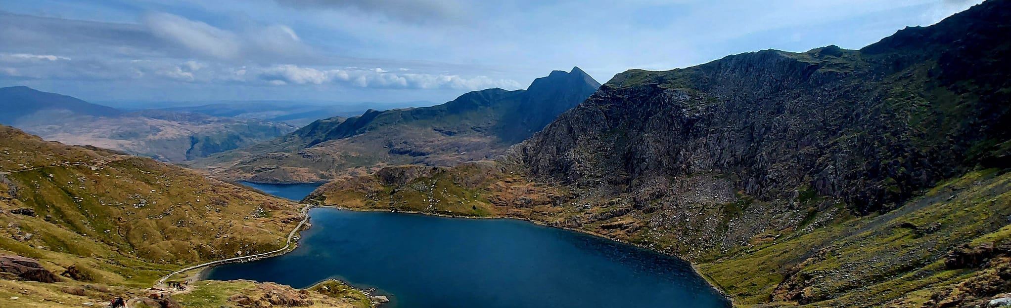Yr Wyddfa (Snowdon) via Watkin Path and Miners' Track, Gwynedd, Wales ...