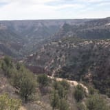 Canyon Loop Trail, Haynes Ridge Overlook, and Upper Canyon Trail, Texas ...