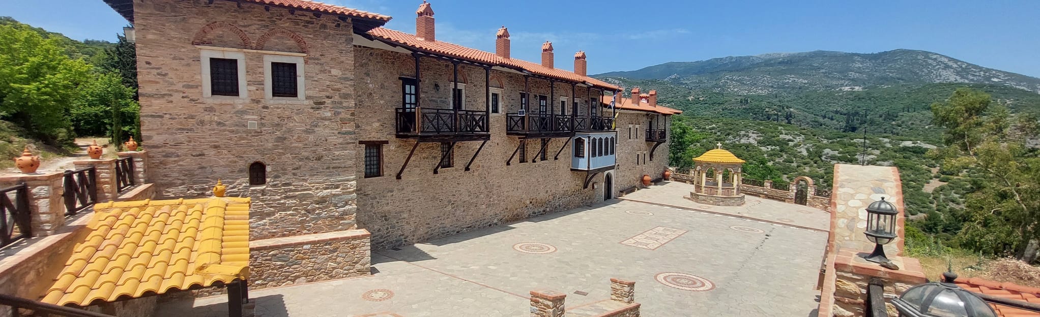 Route 32: Myli - Koumaradei - Megali Panagia Monastery, Samos, Greece ...