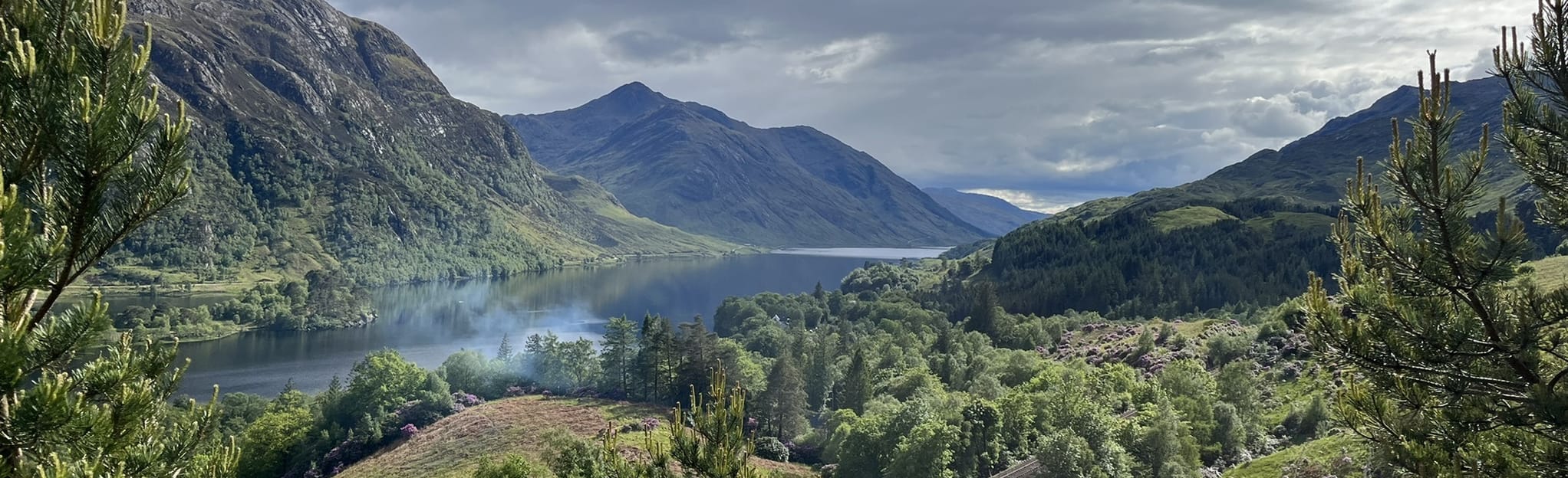 Glenfinnan Viewpoint, Monument, and Viaduct, Highlands, Scotland - 166 ...