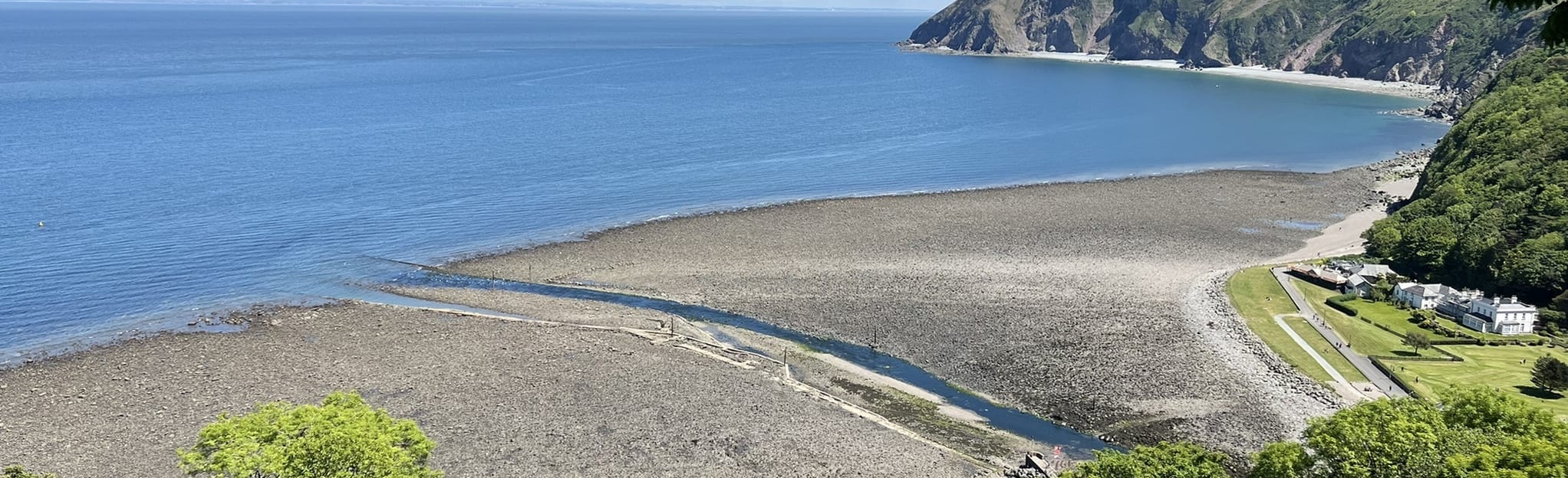 Valley of Rocks and Lynton Circular, Devon, England - 258 Reviews, Map ...