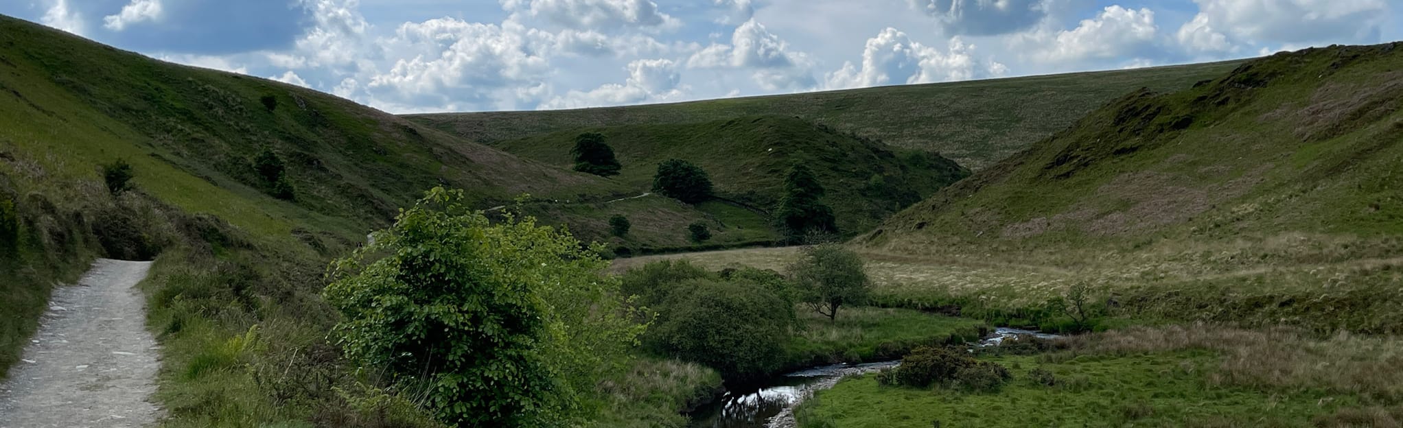 Two Moors Way Section 12: Withypool to Simonsbath via The River Barle ...