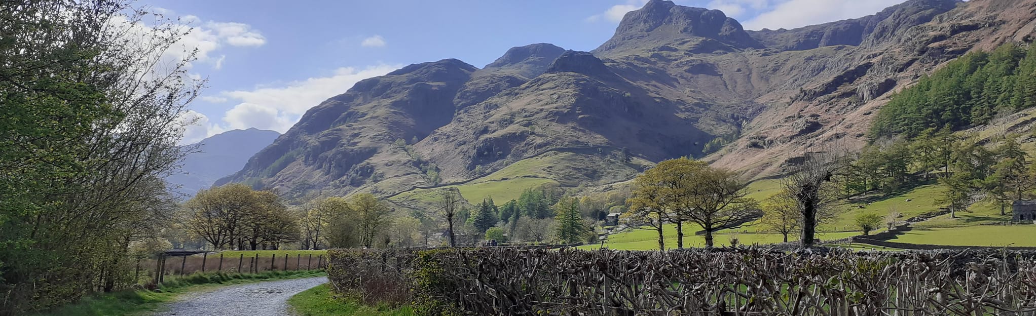 Little Langdale Valley and Great Langdale Valley | Map, Guide - Cumbria ...