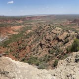 Canyon Loop Trail, Haynes Ridge Overlook, and Upper Canyon Trail, Texas ...