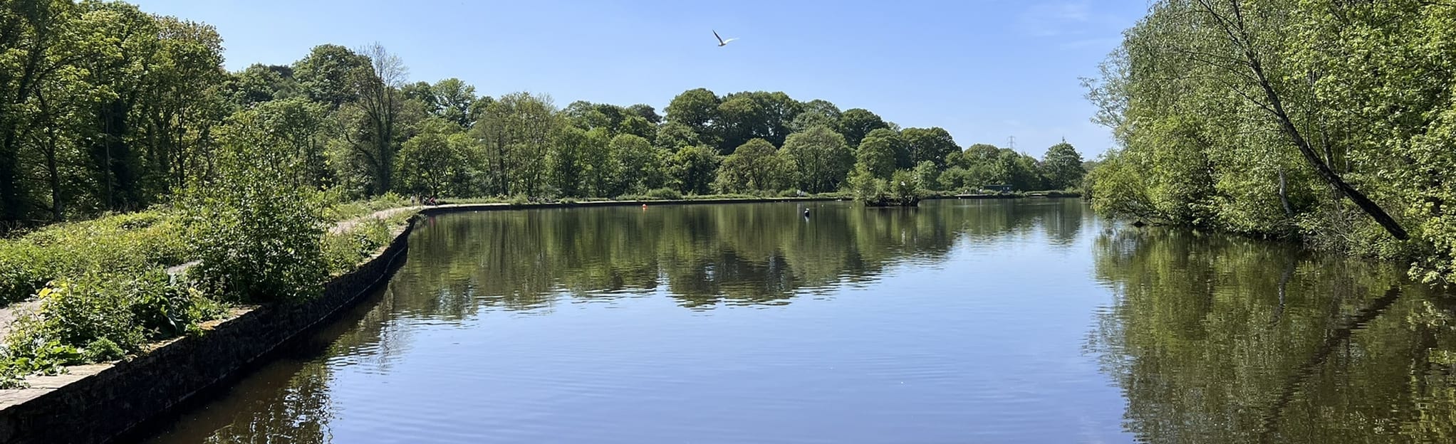 Etherow Country Park and Ernocroft Wood, Greater Manchester, England ...