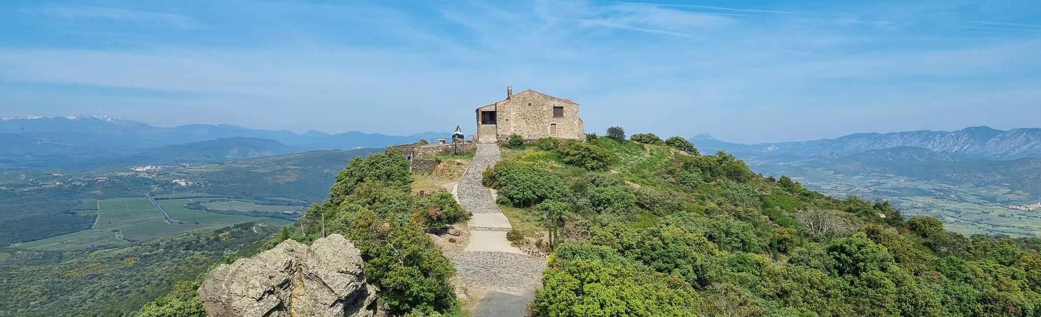 Circuit of the Hermitage of Força Réal, Pyrénées-Orientales, France ...