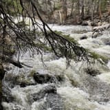 Copeland Falls via Copeland Lake and Hidden Falls Trail, Colorado - 114 ...