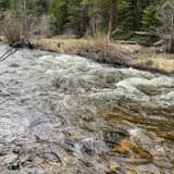 Copeland Falls via Copeland Lake and Hidden Falls Trail, Colorado - 141 ...
