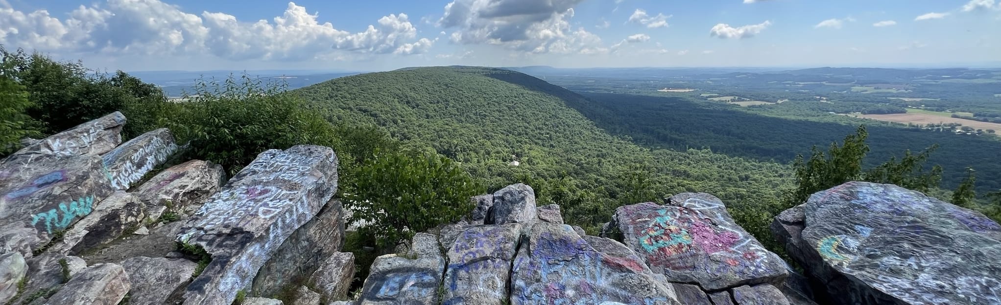 Ashfield Road to Bake Oven Knob via Appalachian Trail, Pennsylvania ...