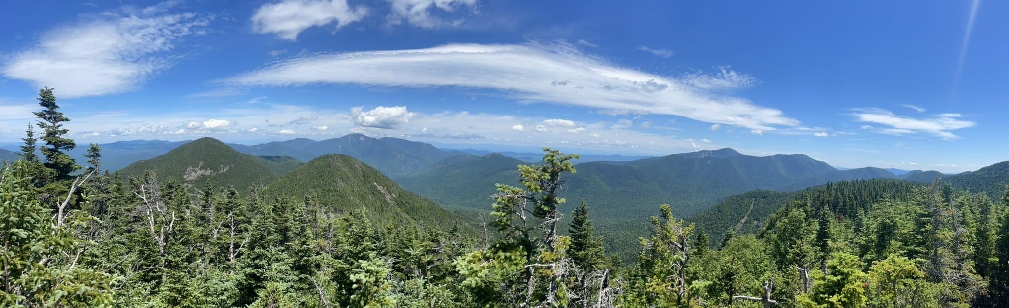 Lower/Upper Wolfjaw, Armstrong, Gothics, and Saddleback Loop Trail, New ...