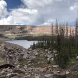 Four Lakes Basin via Highline and Four Lakes Basin Trails, Utah - 139 ...