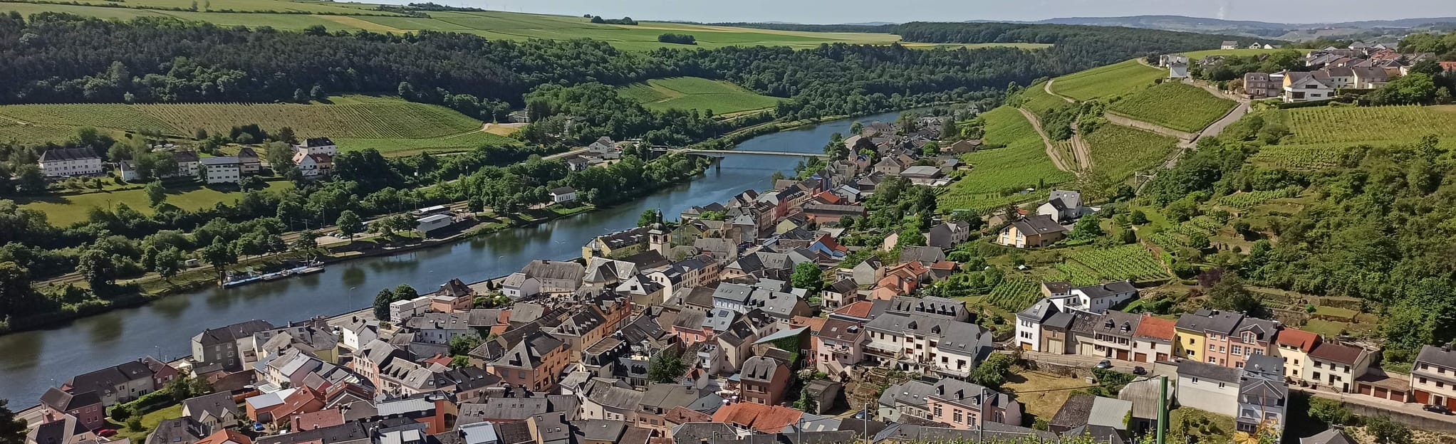 Moselle hike from Greiveldange to Grevenmacher, Remich, Luxembourg - 2 ...