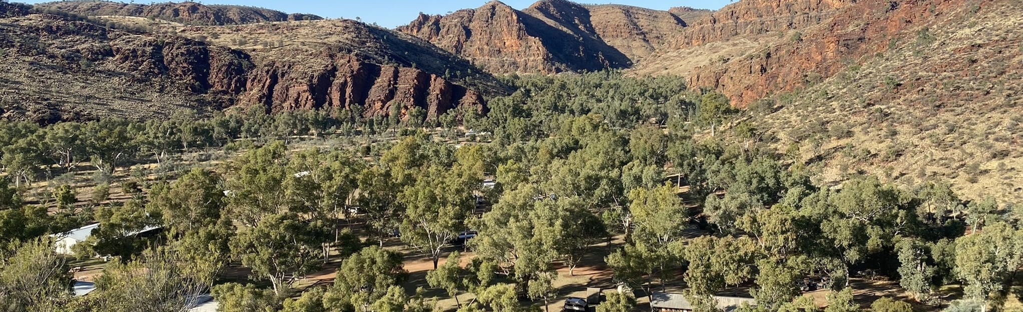 Ross River Campsite Lookout, Northern Territory, Australia - Map, Guide ...