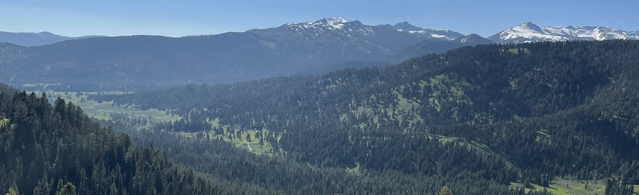 Continental Divide Trail Overlook #146 via Targhee Pass, Montana - 68 ...