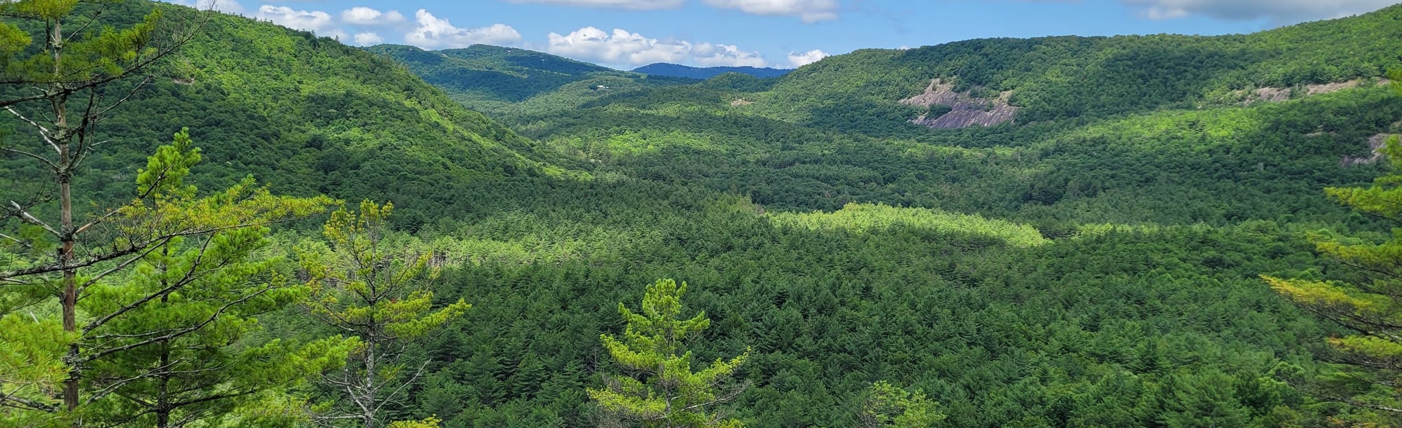 Schoolhouse Falls, Little Green Mountain, and Greenland Creek Falls ...