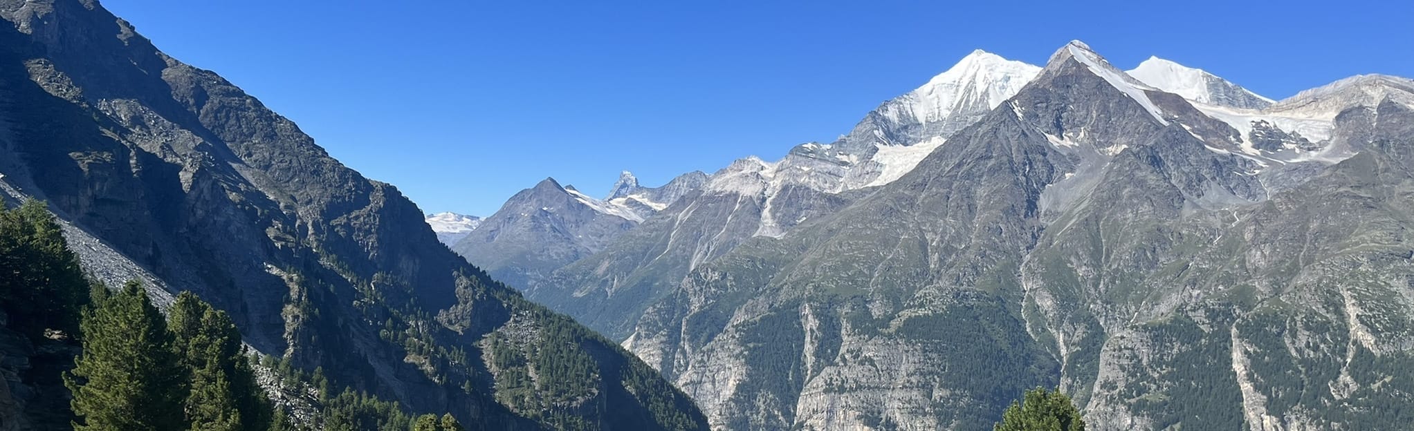 Tour Monte Rosa, Segment 8: Grächen - Grathorn - Europahütte Refuge ...
