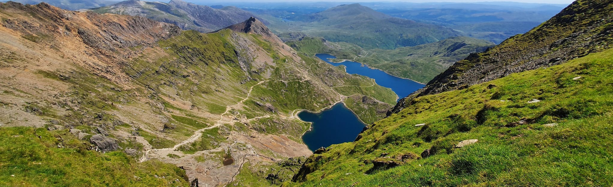 Yr Wyddfa (Snowdon) via Llanberis Path and Rhyd Ddu Path Circular ...