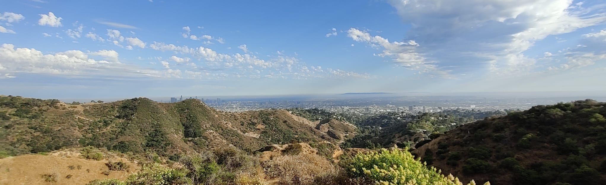Hollyridge Trail to Hollywood Sign Viewpoint, Cahuenga and Burbank ...