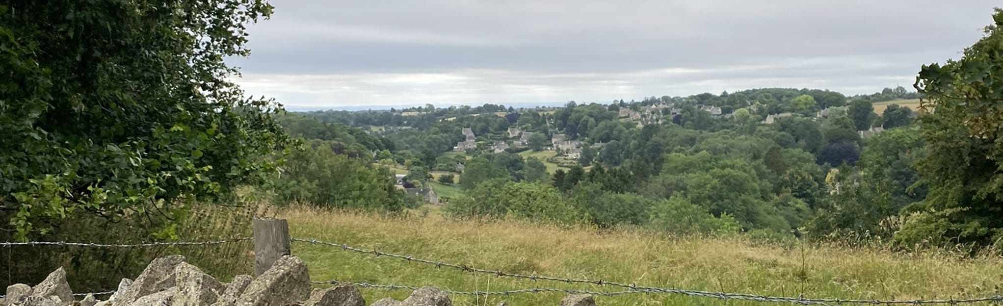 Chedworth Wood and Roman Villa Circular - Gloucestershire, England ...