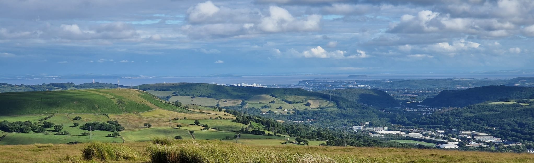 Treforest, Mynydd Eglwysilan and Cefn Eglwysilan, Rhondda Cynon Taf ...