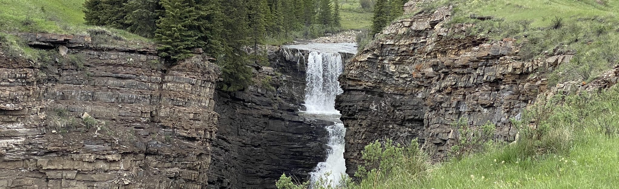 Bighorn Falls via Eagle Creek High Loop: 11 Reviews, Map - Alberta ...