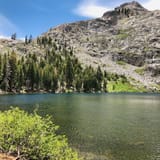 Upper Blue Lake via Evergreen Trail, California - 28 Reviews, Map ...