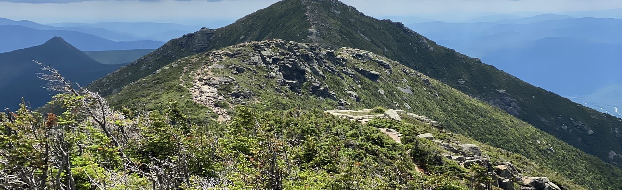 Mt. Flume, Liberty, Little Haystack, Lincoln, Lafayette, and Garfield ...