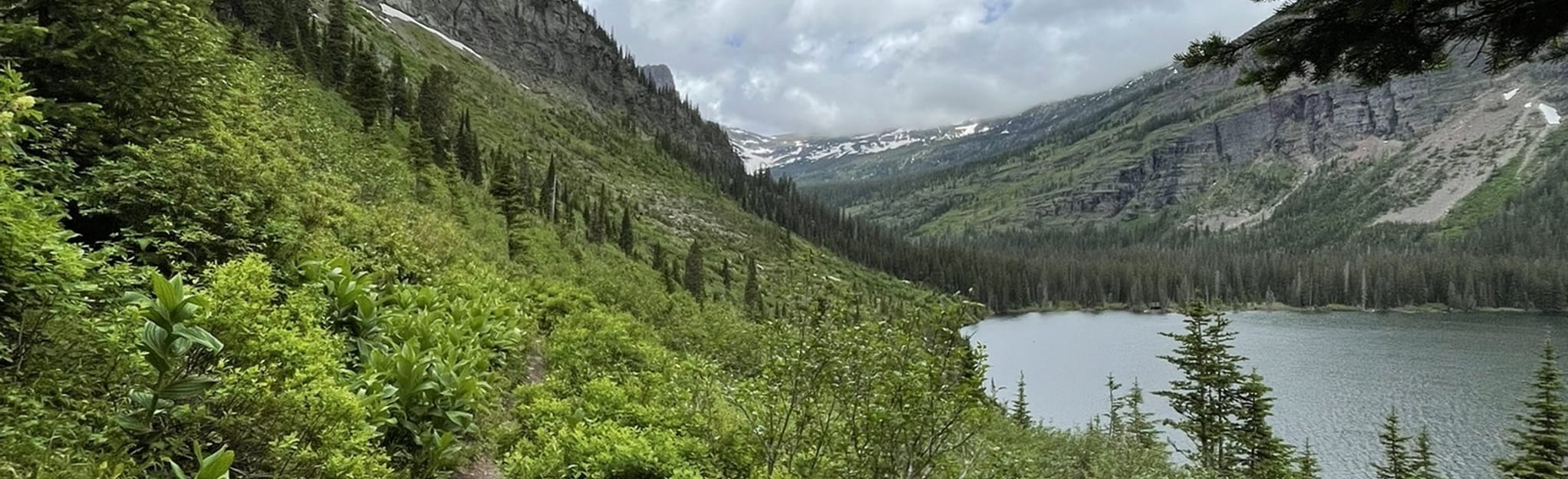 Twin Falls via Two Medicine South Shore and Dawson Pass Loop: 387 ...