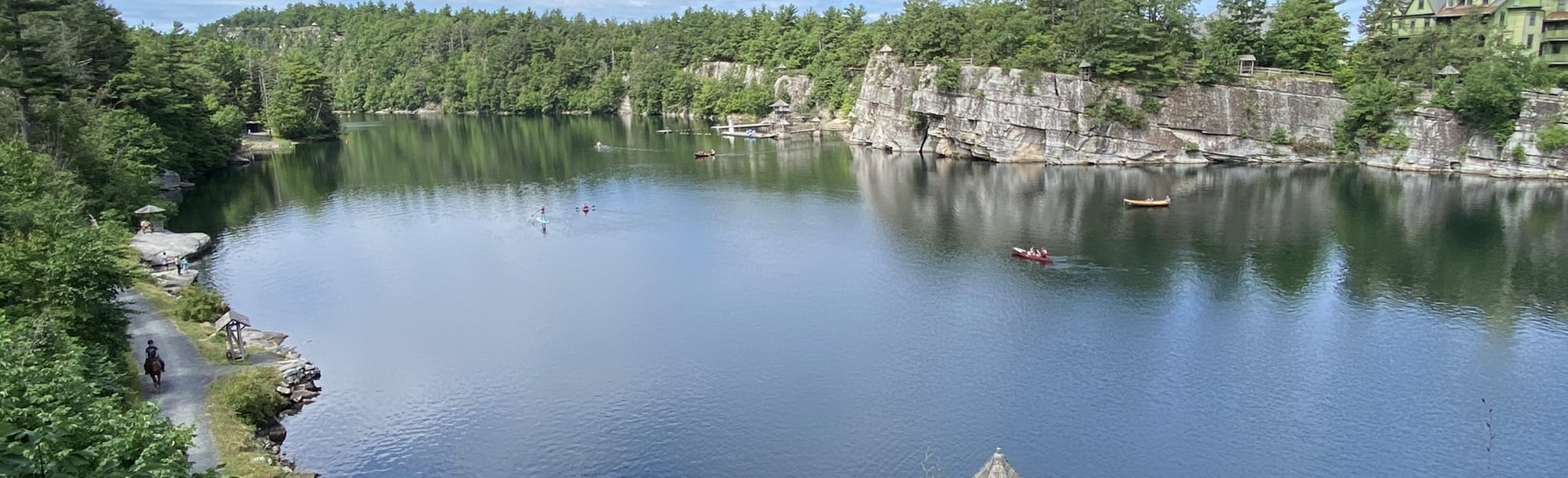 Mohonk Lake via Undercliff and Lakeshore Path | Map, Guide - New York ...