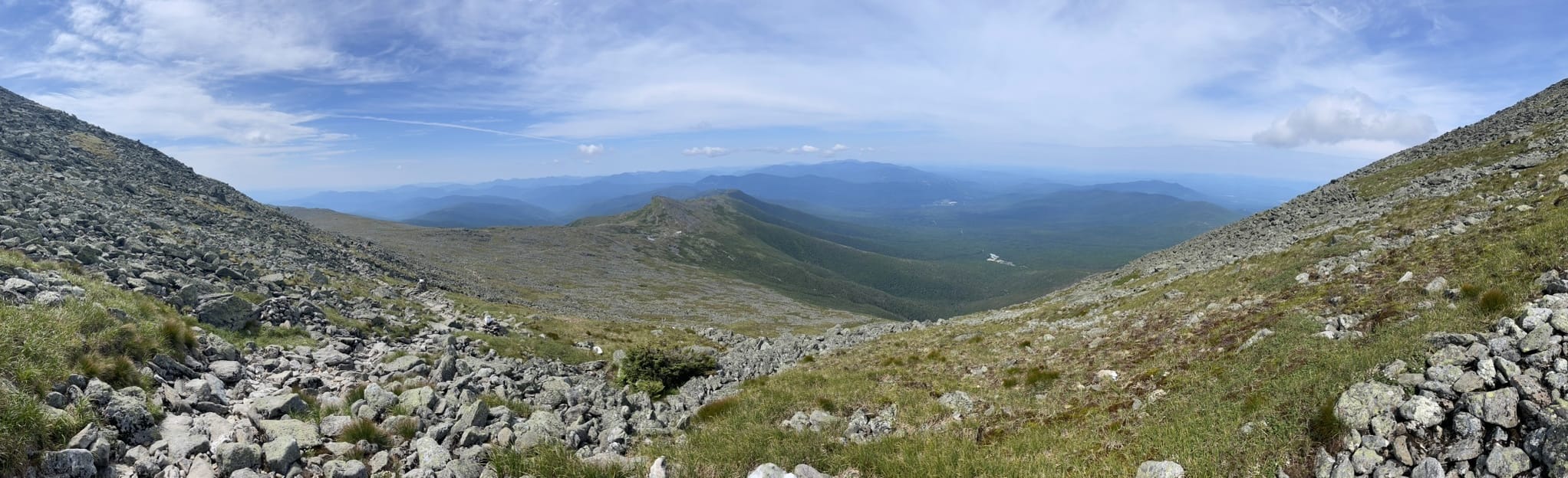 Lake of the Clouds from Mount Washington Summit via Crawford Path - New ...