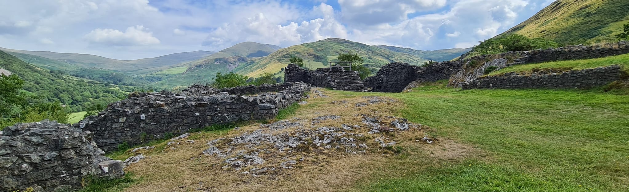 Coed Maes-y-pandy and Castell y Bere Circular, Gwynedd, Wales - 7 ...
