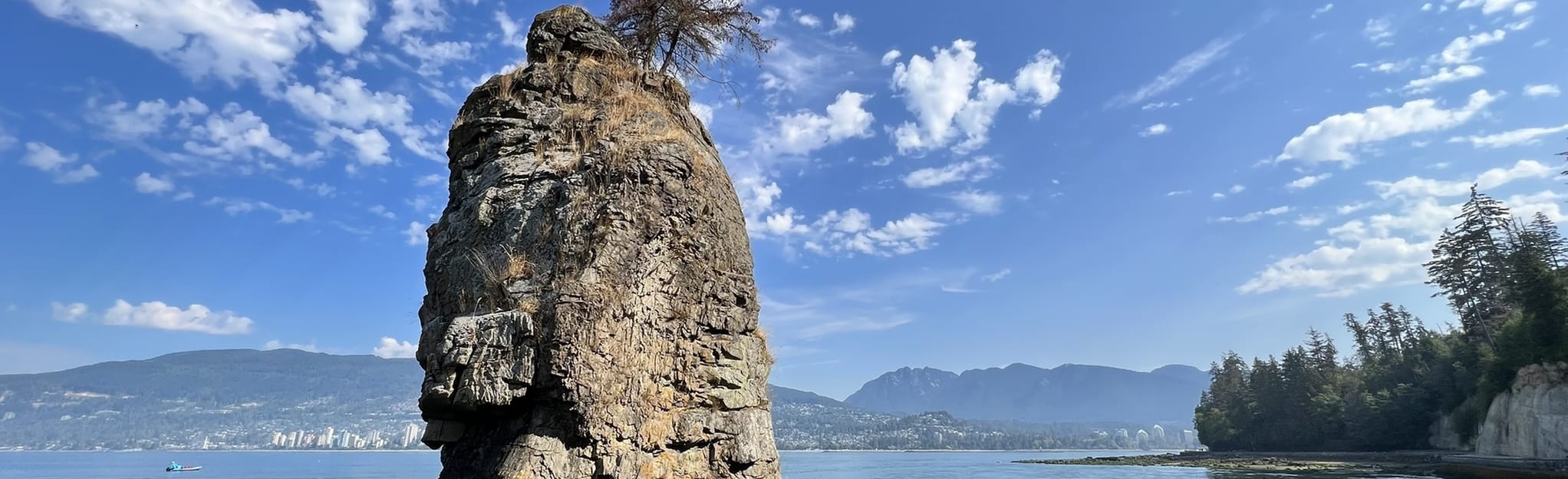 Loop of the Siwash Rock and Merilees Trails, British Columbia, Canada ...