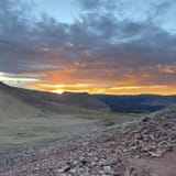 Red Castle Lake and King's Peak Loop from China Meadows, Wyoming - 55 ...