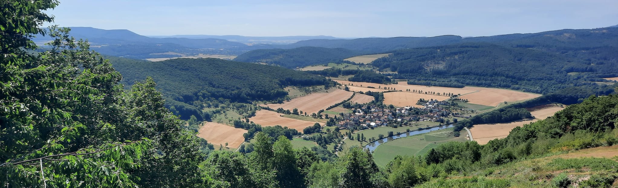 Teufelskanzel and Lindewerrablick from Rimbach | Map, Guide - Hesse ...
