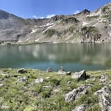 Camp Lakes, Rawah Lakes, and Twin Crater Lakes Loop Trail, Colorado ...