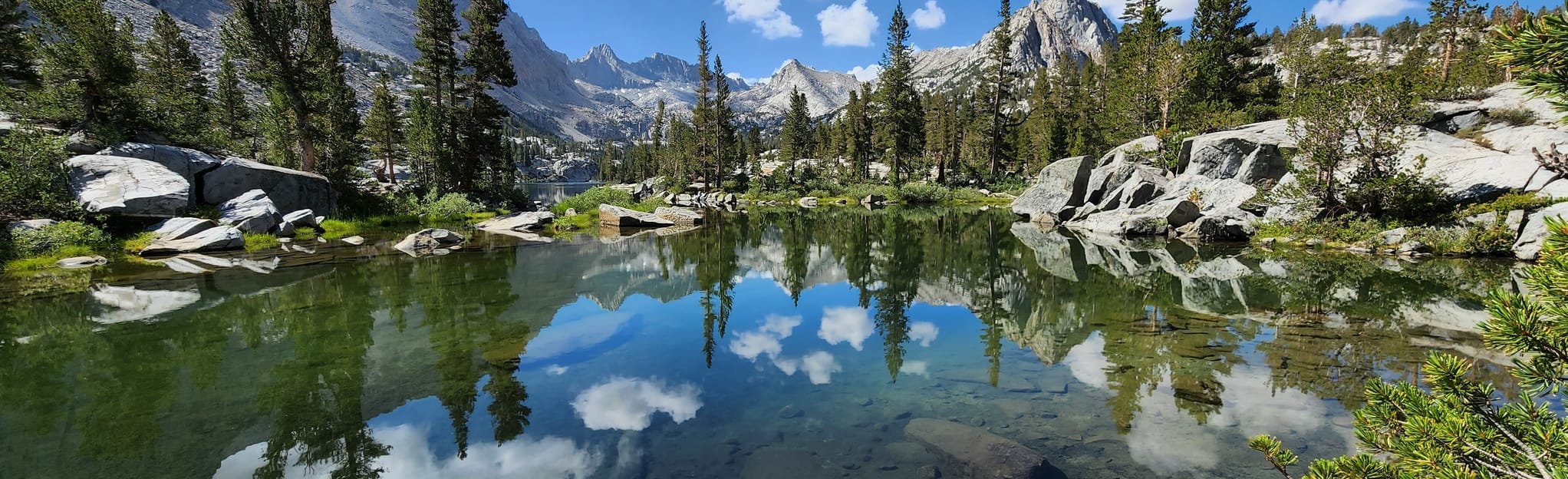 Sabrina Basin Trail to Donkey Lake: 107 Reviews, Map - California ...