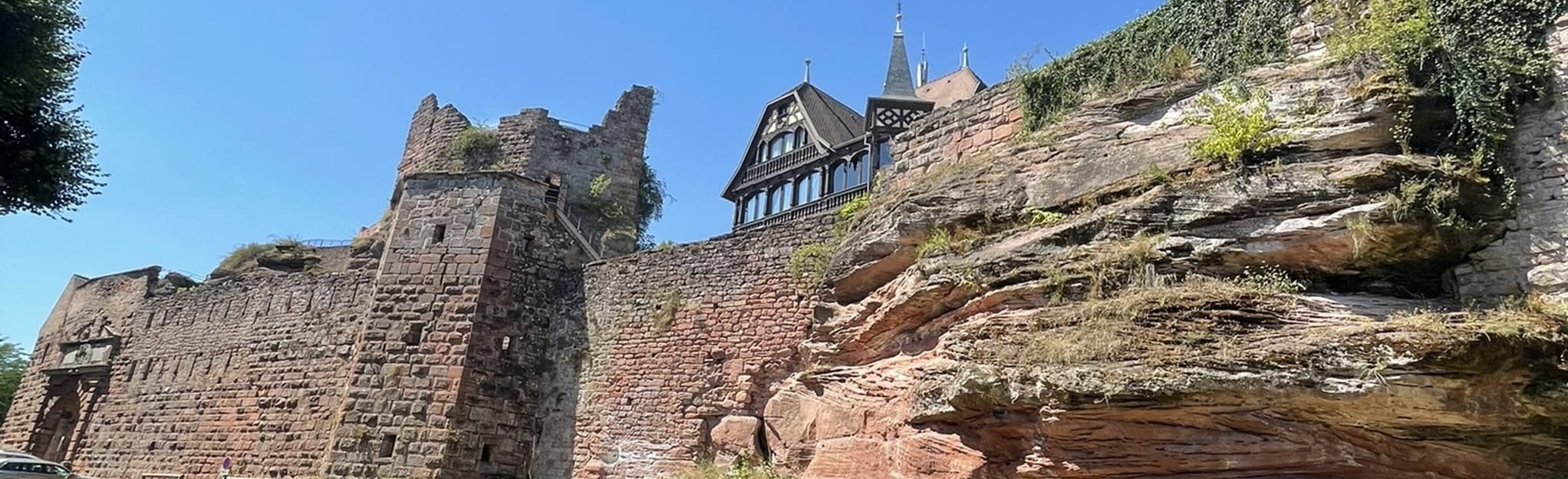 Haut-Barr Castle - Grand-Geroldseck - Brotschberg, Bas-Rhin, France ...