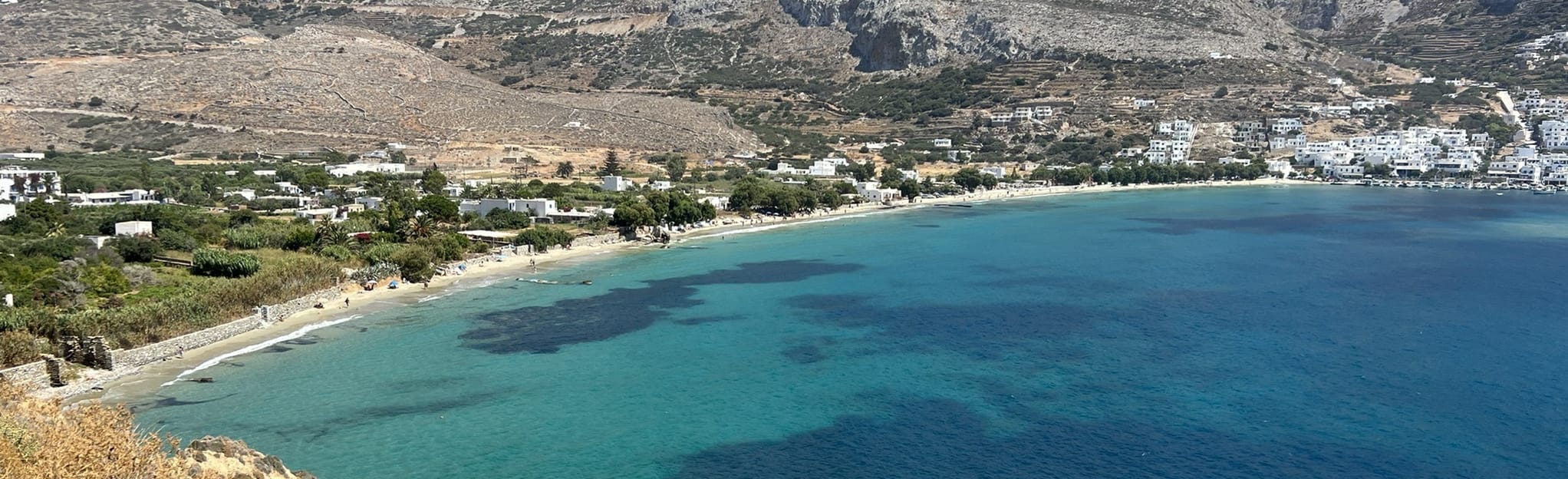 Όρμος Αιγιάλης - Παραλίες Ψιλή Άμμος και Χόχλακας - Θολάρια κυκλική ...