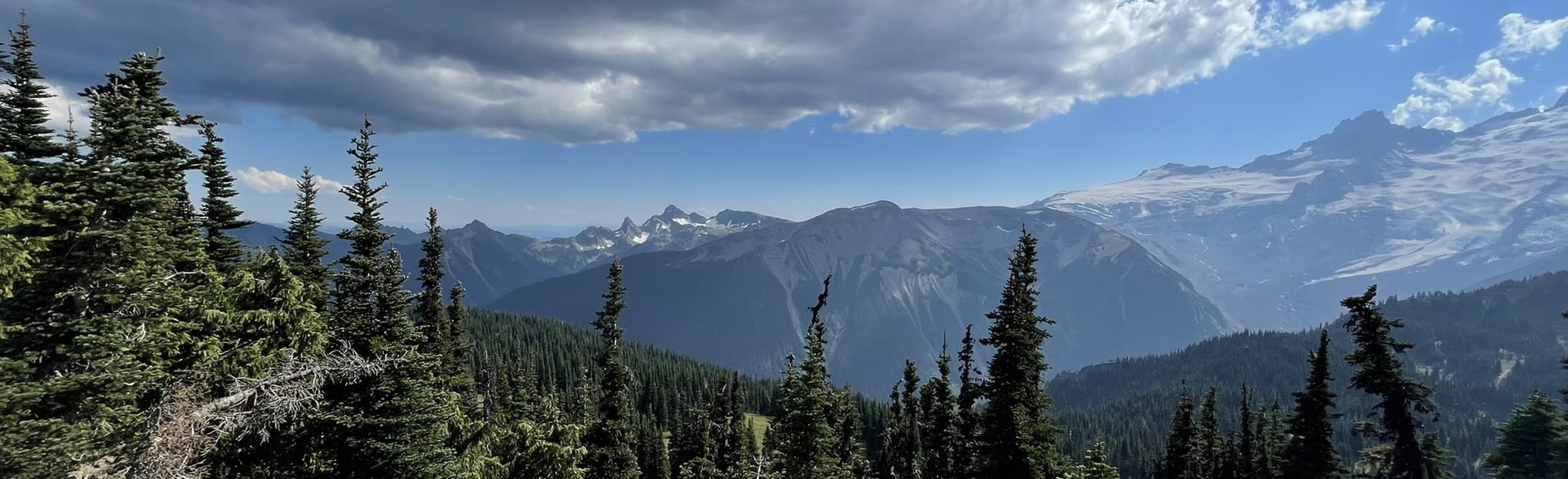 Forest Lake via Huckleberry Creek and Sourdough Ridge Trails ...