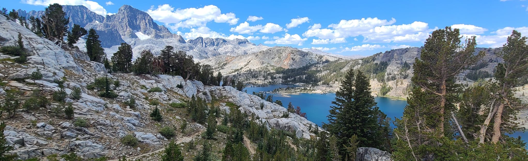 Shadow Lake and Thousand Island Lake via Shadow Creek and JMT ...