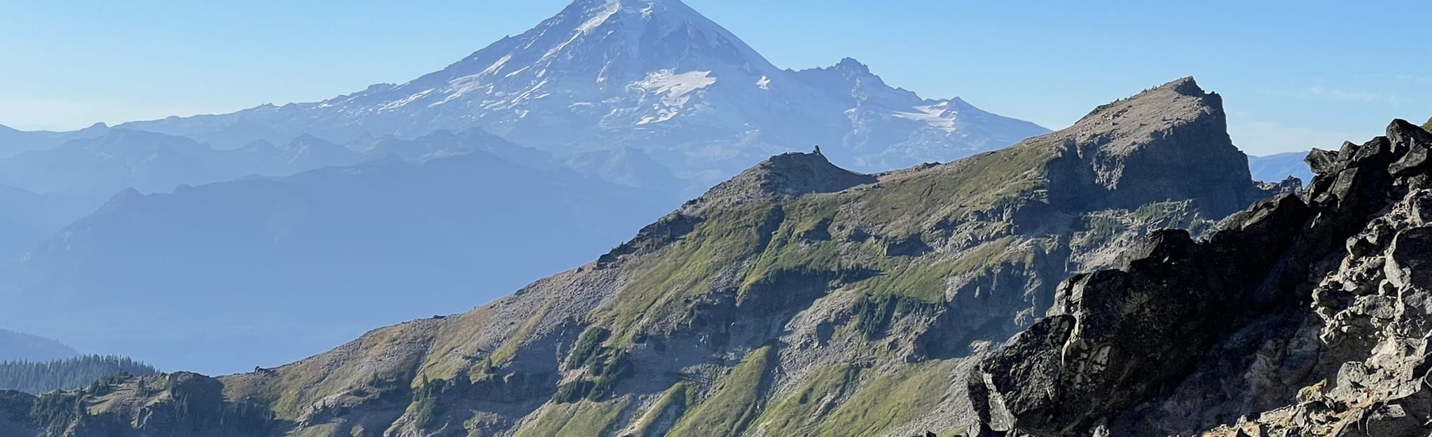 Old Snowy, Chimney Rock, Goat Ridge and Nannie Peak Loop, Washington ...