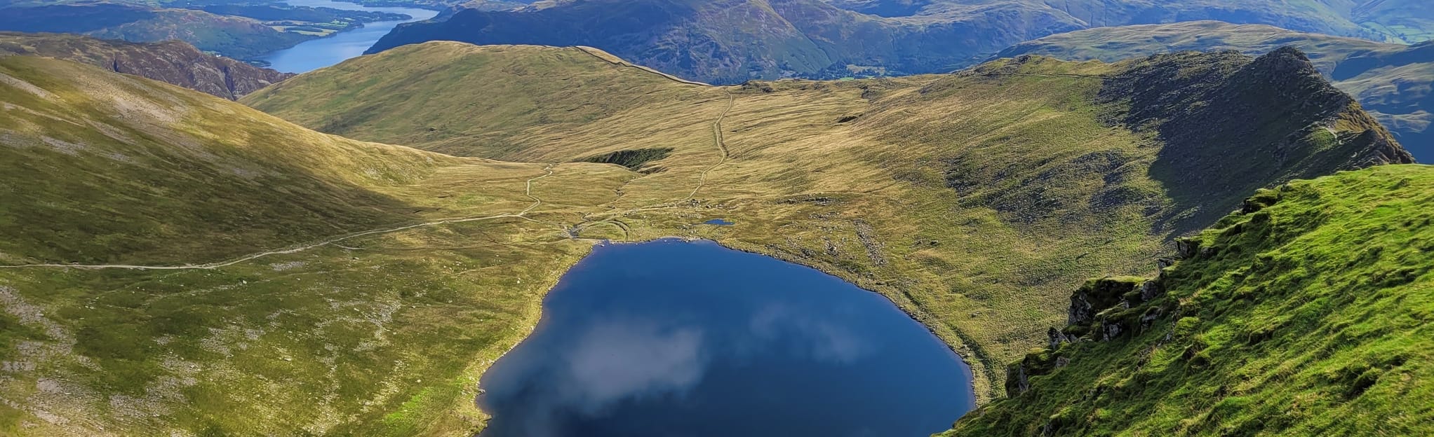 Raise, Helvellyn, Nethermost Pike, and Dollywaggon Pike Circular ...