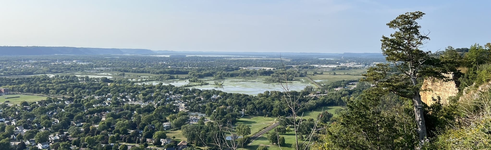 George's Point, Hixon View and Granddad Bluff Loop, Wisconsin - 141 ...