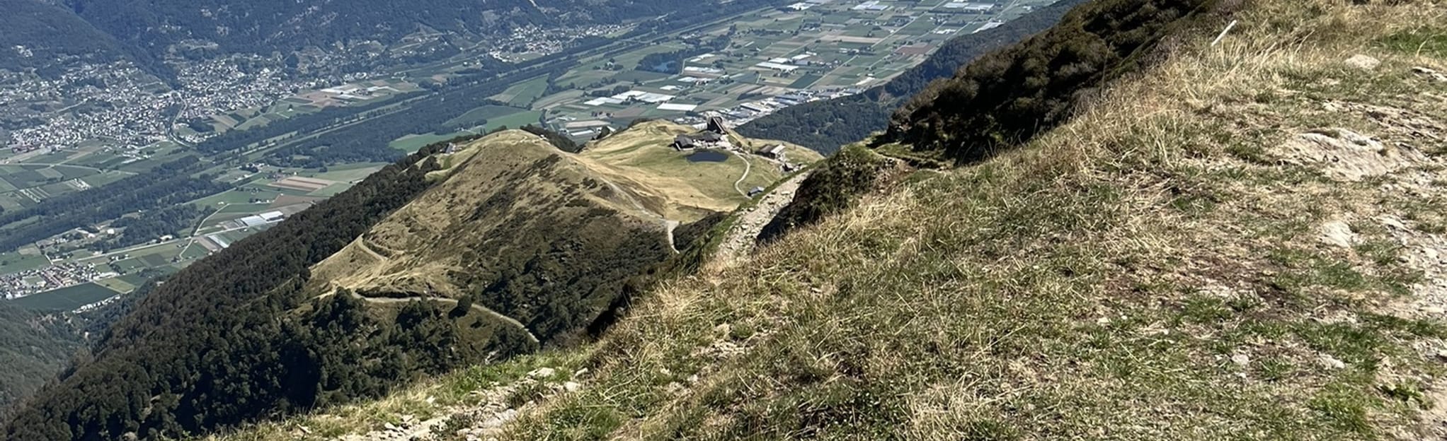 Monte Ceneri - Tamaro hut - Camusio Circular, Ticino, Switzerland - Map ...