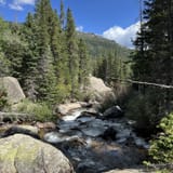 Copeland Falls via Copeland Lake and Hidden Falls Trail, Colorado - 114 ...