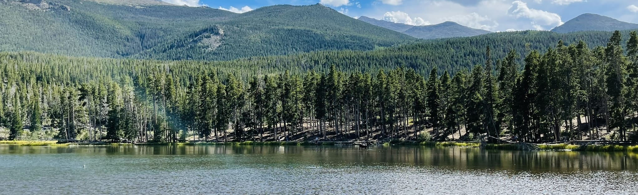 Sprague Lake via Glacier Creek, Storm Pass, and Sprague Lake Loop ...