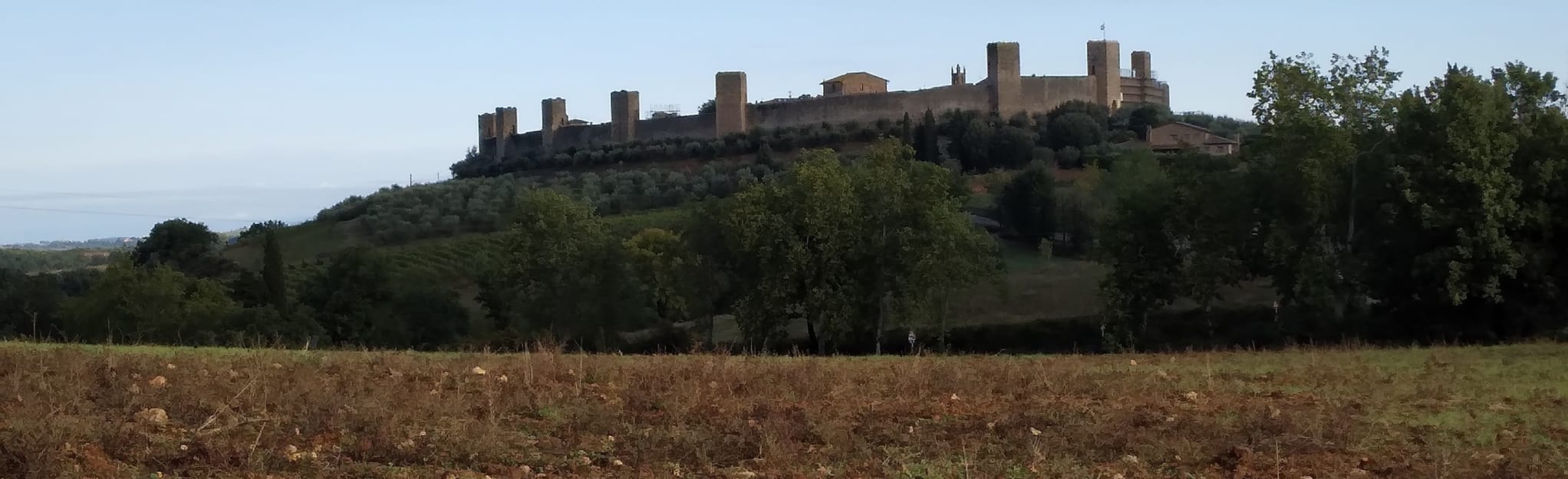 Via Francigena, Tappa 93: Monteriggioni - Siena - Tuscany, Italy ...